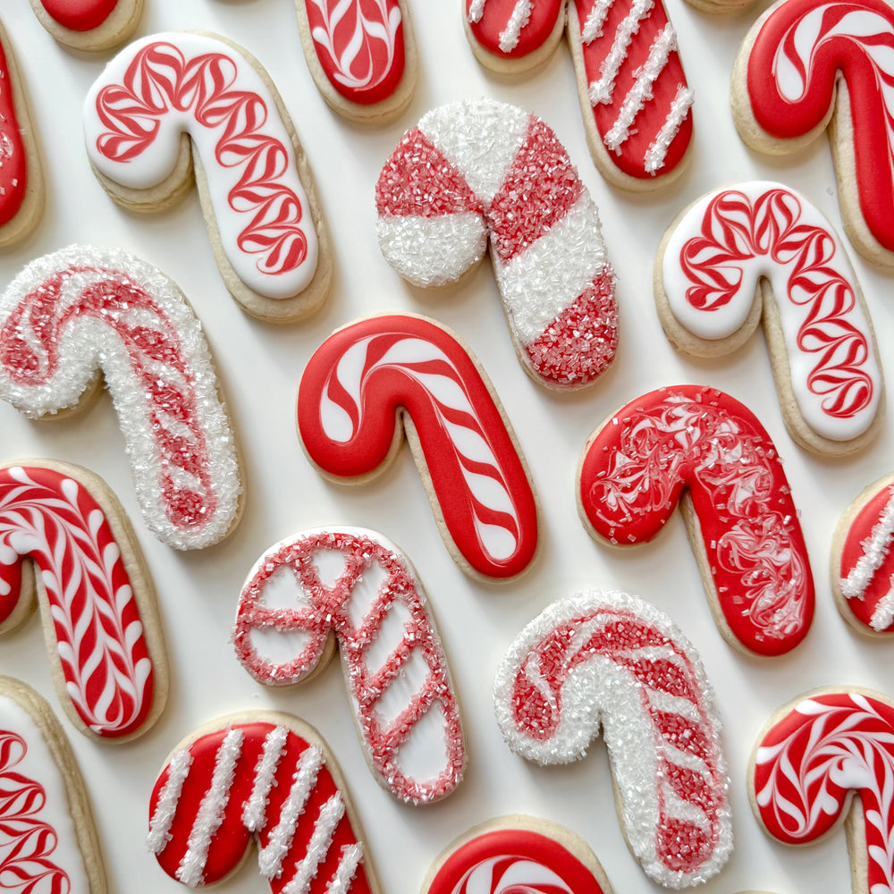 The Graceful Baker's Candy Cane Cookie Cutter | Brighton Cutters LLC