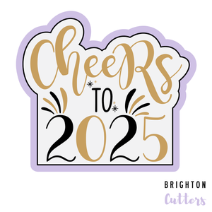 Cheers Plaque Cookie Cutter | Brighton Cutters LLC