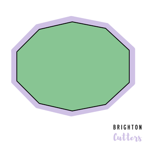 Nesting Decagon 1 Cookie Cutter | Brighton Cutters LLC