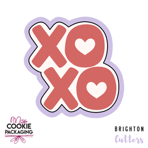 MCP XOXO Cookie Cutter | Brighton Cutters LLC