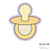 Pacifier Cookie Cutter | Brighton Cutters LLC