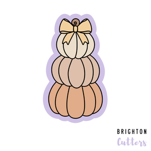 Pumpkin Stack Cookie Cutter | Brighton Cutters LLC