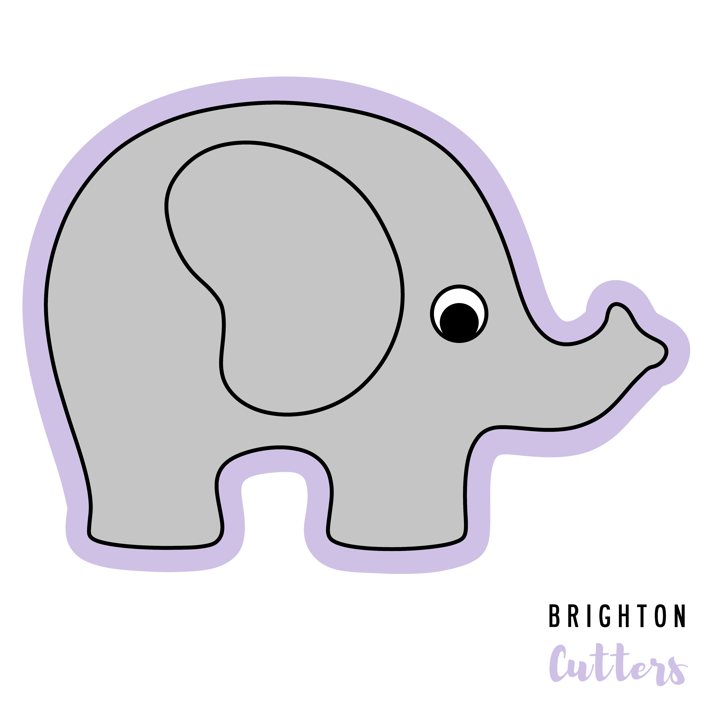 Simple Elephant Stencil Free Printable Elephant Stencils And