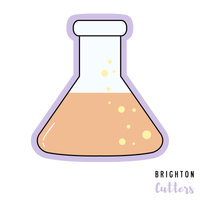 Triangular Beaker Cookie Cutter | Brighton Cutters LLC