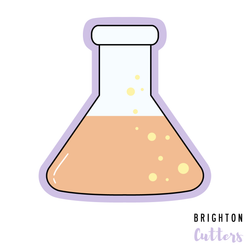 Triangular Beaker Cookie Cutter | Brighton Cutters LLC