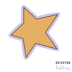 Wonky Star Shape Cookie Cutter | Brighton Cutters LLC