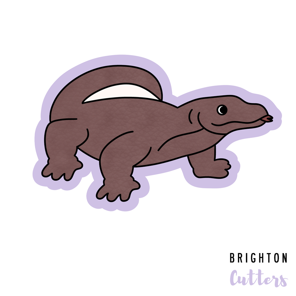 Komodo Dragon Lizard Cookie Cutter | Brighton Cutters LLC